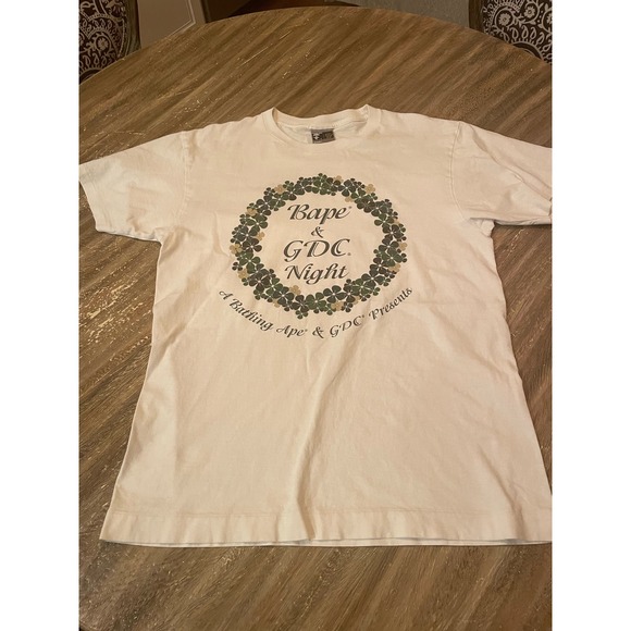 Bape | Shirts | Rare Bape And Gdc Night A Bathing Ape Tshirt | Poshmark
